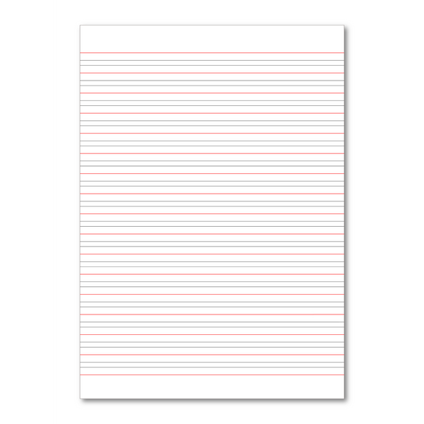 Manila School Handwriting Book A4 6mm Ruled and 21mm Intervals - Fast ...