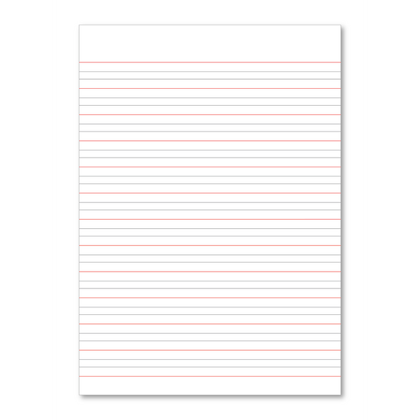 Manila School Handwriting Book A4 4mm Ruled and 16mm Intervals - Witho ...