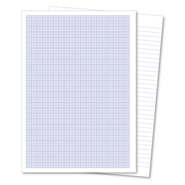 Oxford School Exercise Book A4 1,5,10mm Graph/8mm Ruled & Margin - Fas ...