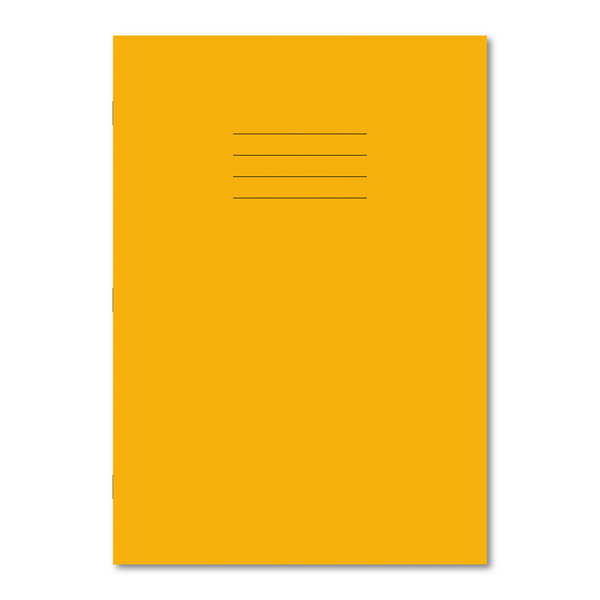 Manila School Exercise Book A4 10mm Ruled & Margin Cream Tinted Paper ...