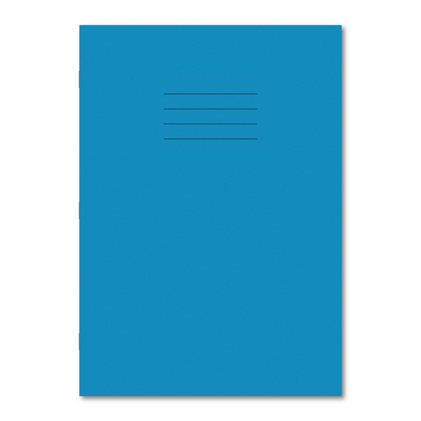 Manila School Exercise Book A4 7mm Squared Cream Tinted Paper - Withou ...