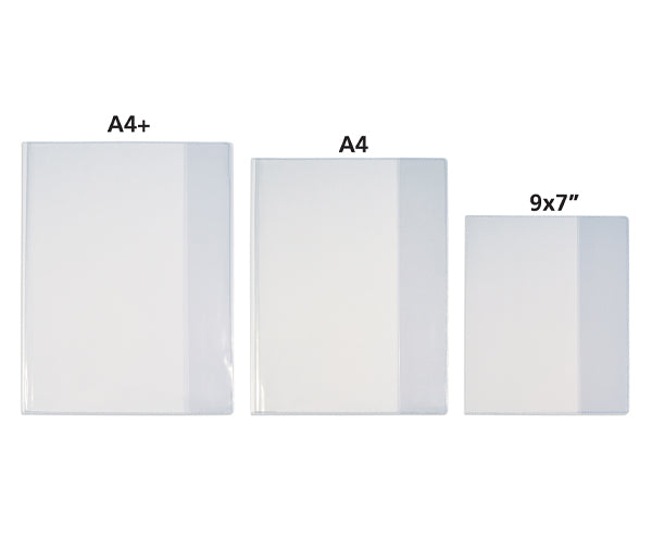 Clear Plastic Exercise Book Covers - Pack 100 - Exercise Books